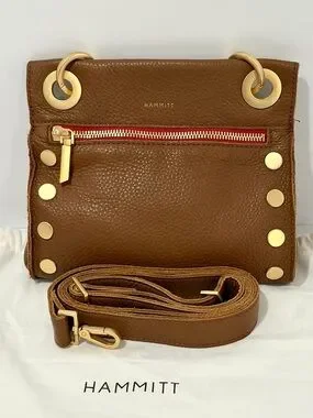 Hammitt | Bags | Hammitt Tony Sml Crossbody Bag In Mahogany Pebble With ...